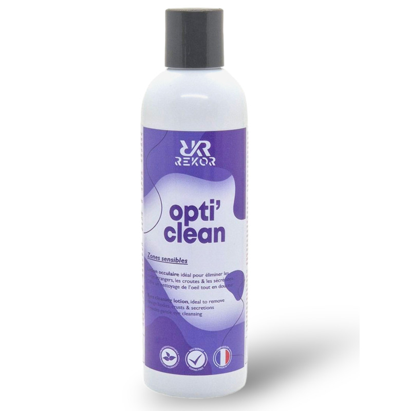 Lotion oculaire Opti Clean 250ml Rekor - Soin chien
