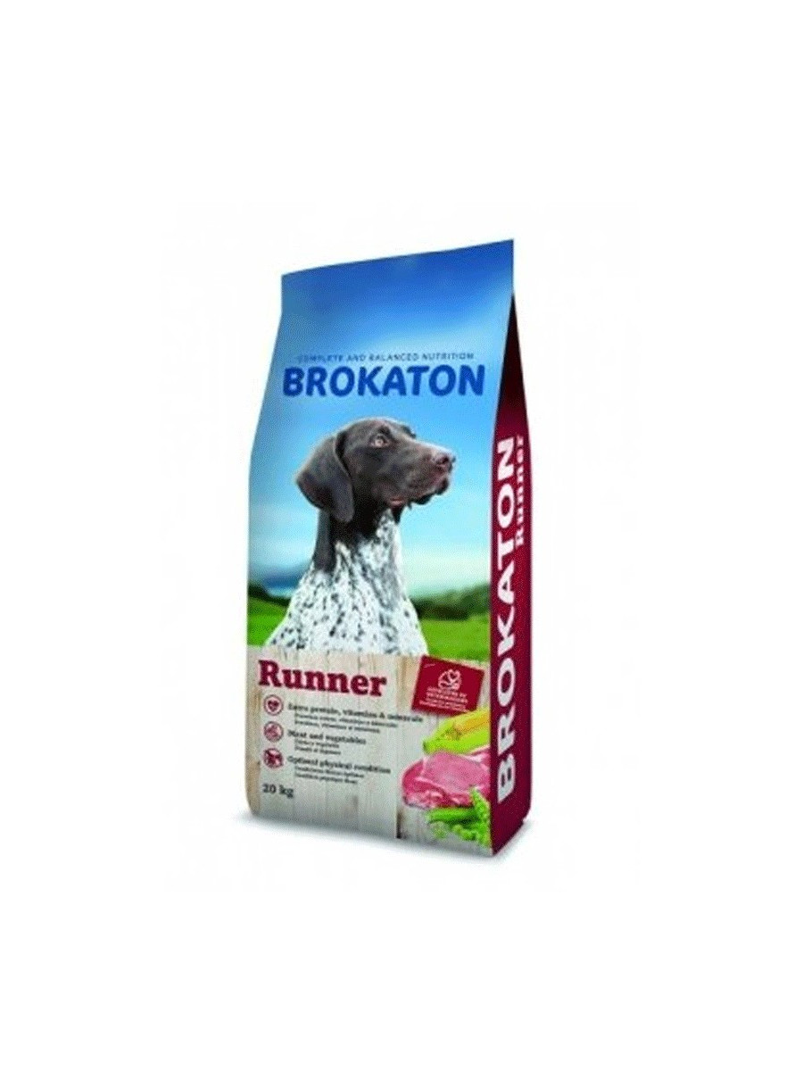 Croquettes chien Brokaton Runner 20 Kgs - alimentation chien