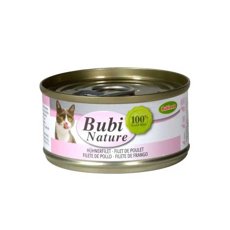 Pâtée Bubi Nature filet de poulet 140g Bubimex - Chat