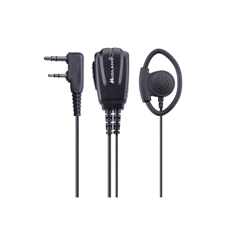 Kit audio oreillette MA24-M 2-PIN Motorola Midland