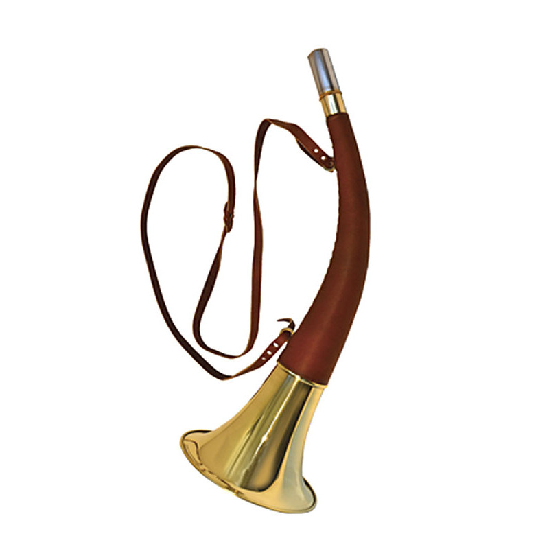 Pibole gainée cuir en laiton Elless